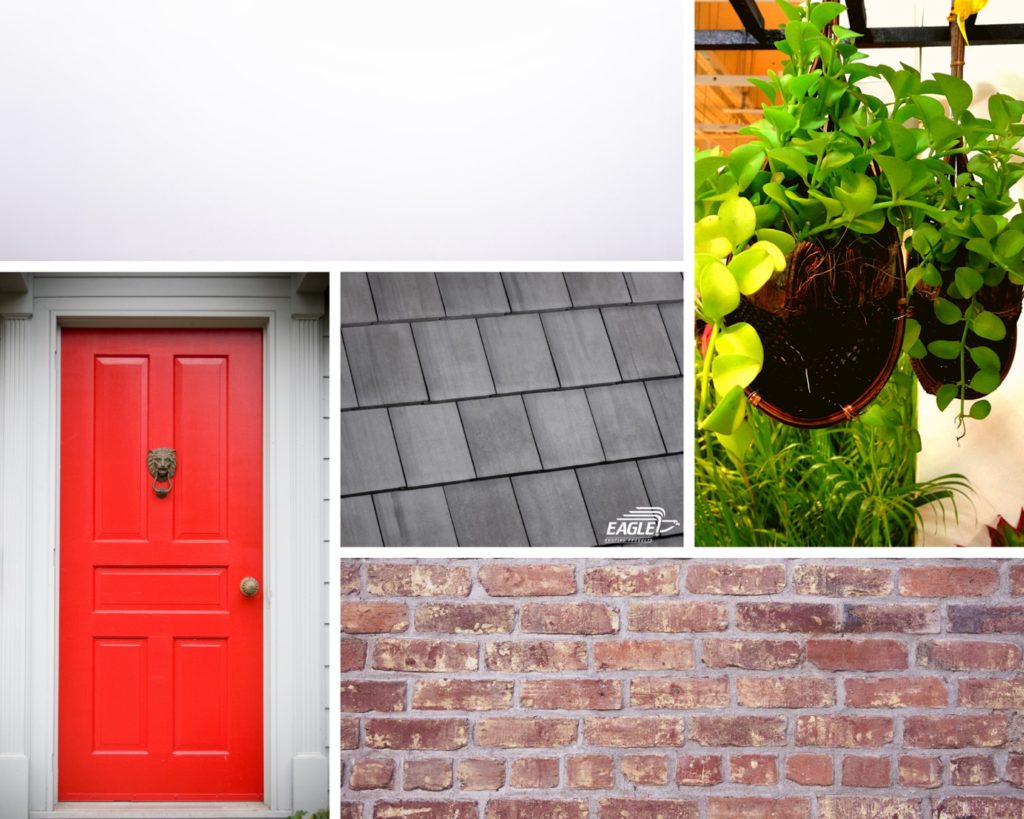 Three Gray Roof Tile Inspiration Boards Using Eagle Roofing’s Sierra ...