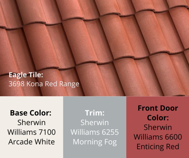 Vibrant Red Concrete Roof Tiles to Get into the Holiday Spirit - Eagle ...