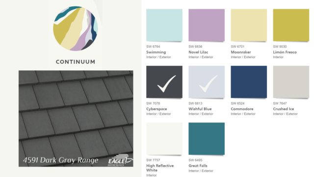 Concrete Roof Tiles to Pair with Sherwin Williams 2021 Color Trends ...